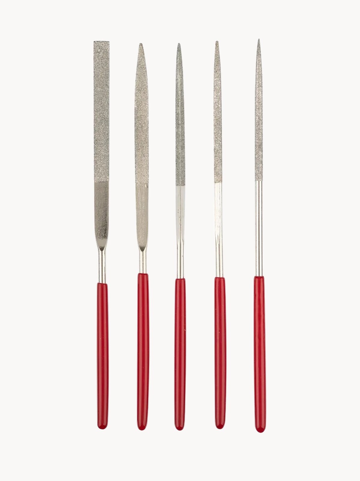 Набор надфилей с алмазным покрытием PARK. 5 шт, для тонкого опиливания