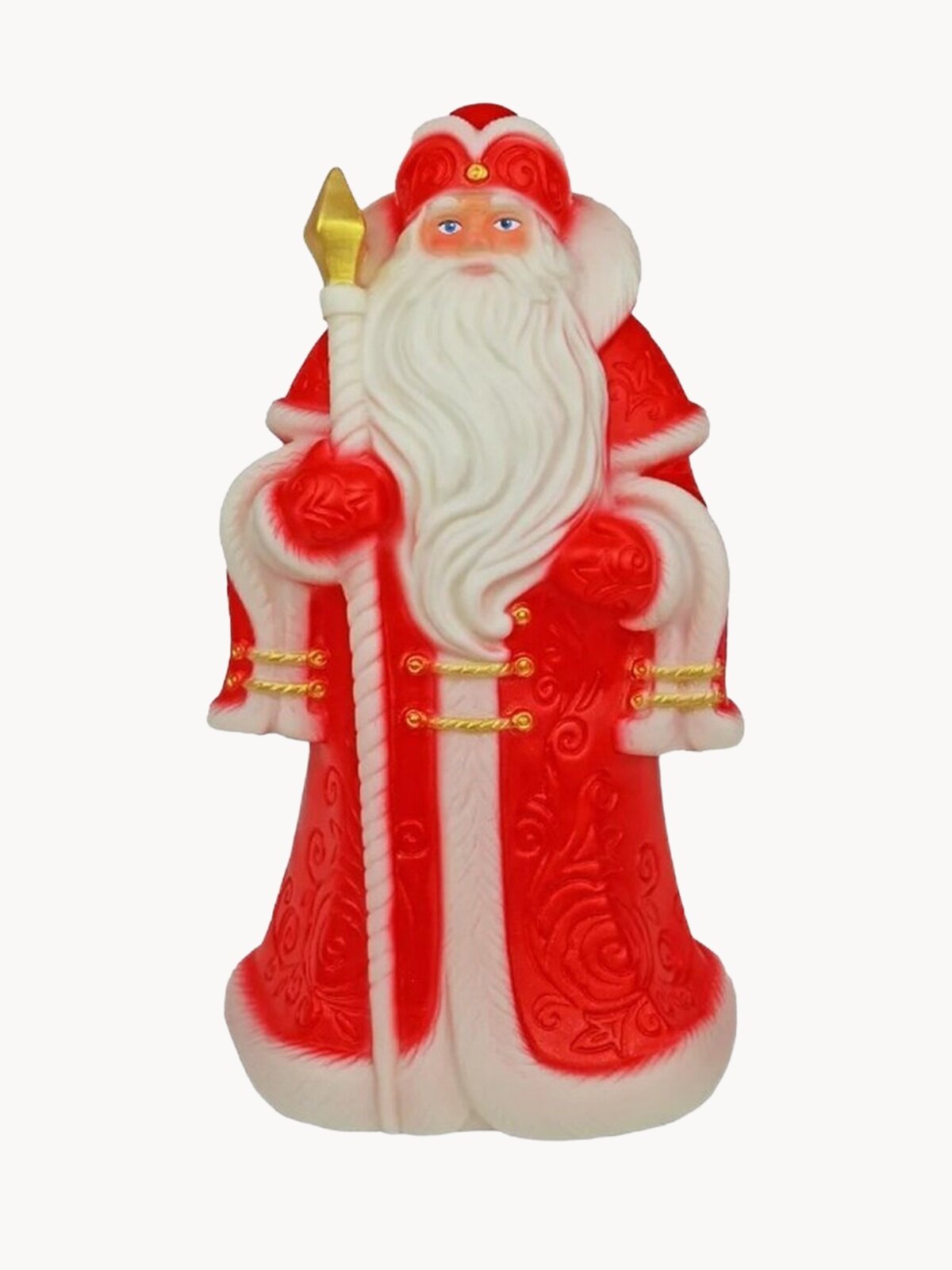 Новогодняя фигурка Дед Мороз под ёлку в красном В4469
