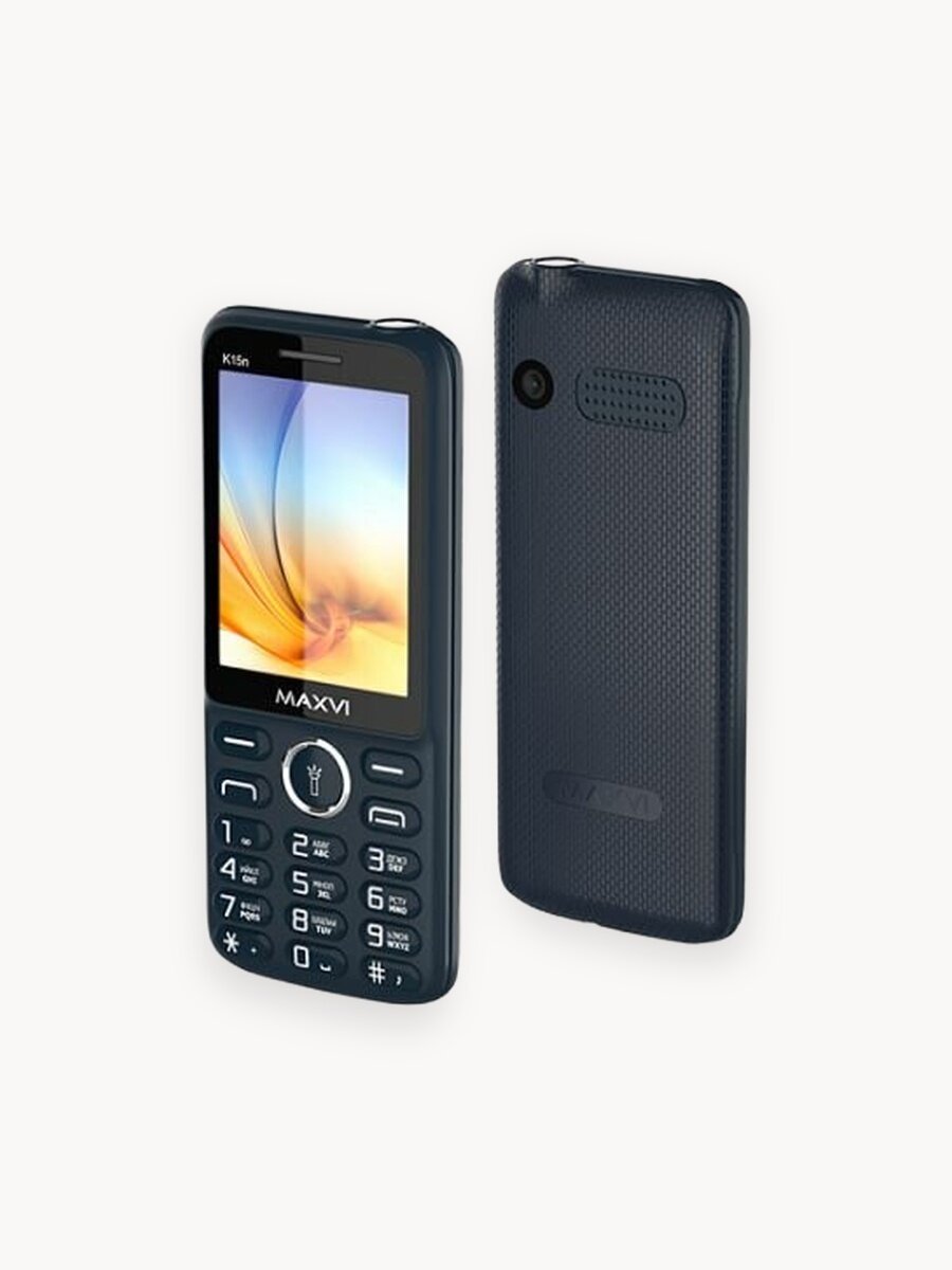 Сотовый телефон MAXVI K15n синий