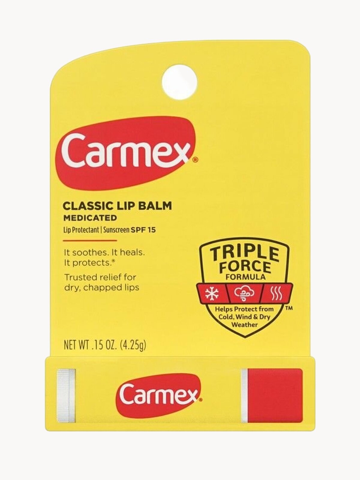 Бальзам для губ Carmex Classic SPF 15 4,25 г