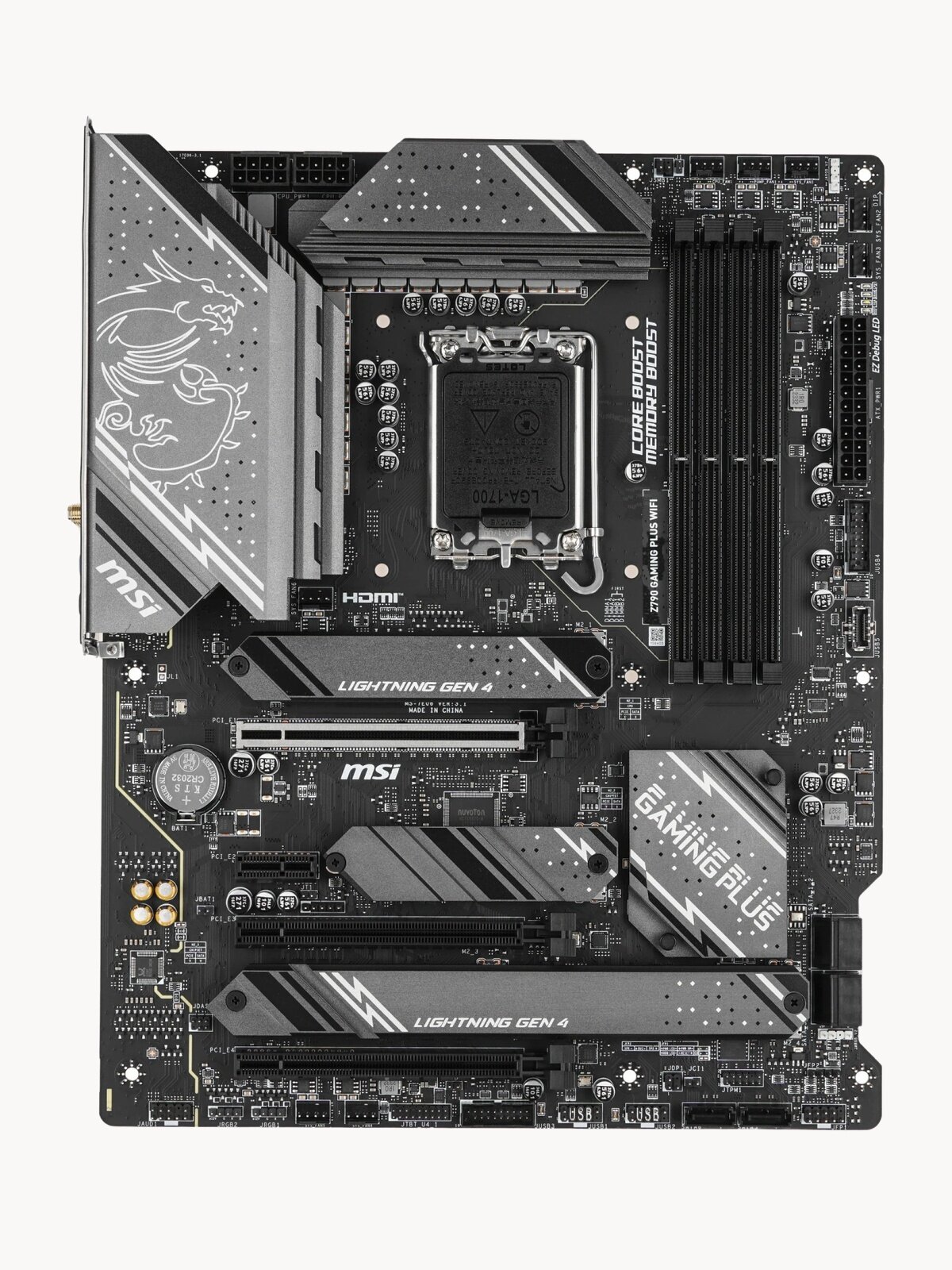 Материнская плата Msi Z790 GAMING PLUS WIFI (LGA1700, ATX)