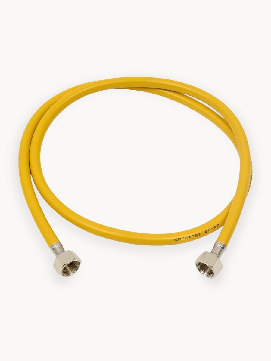 Шланг для газа ELKA (ПВХ 8, 5x13мм, 1/2, вр/вр, 150см), 29-001-52422696-2017 обжимная втулка