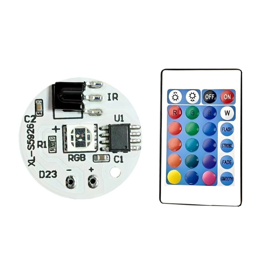 RGB светодиодная панель LOLYJH 5В 2Вт 1 Lamp 1 Controller