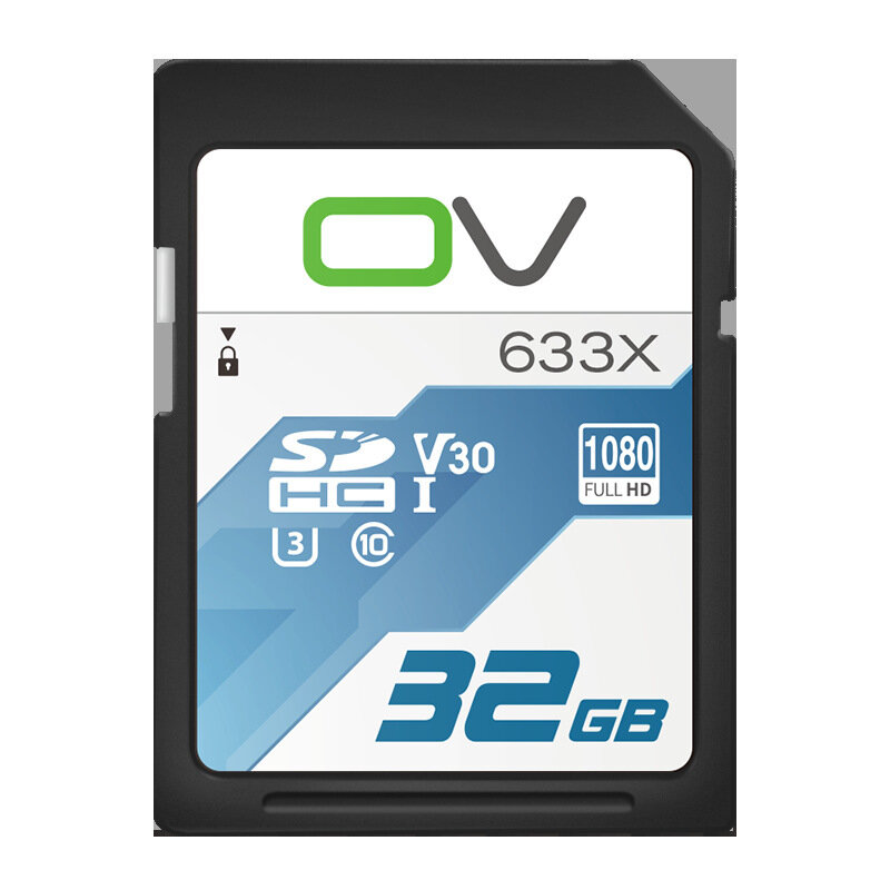 Карта памяти OV64gb SD для цифровой камеры, карта памяти SDXC, высокоскоростная карта памяти для камеры, 64 ГБ, запись видео в высоком разрешении.