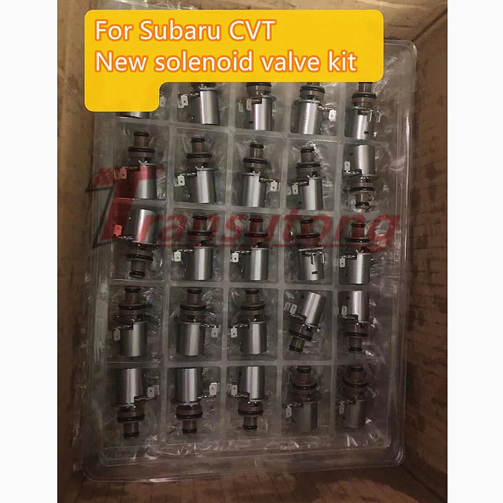 Новый соленоид блокировки коробки передач для трансмиссии Subaru TR580 TR690 CVT 2 PCS