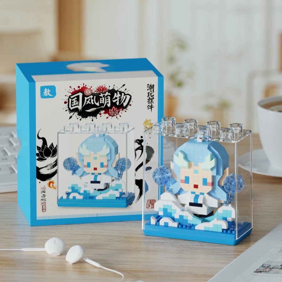 Конструктор Nezha Diamond Mini Bricks 7399-no box