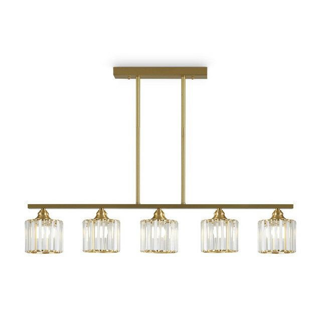 Люстра потолочная FREYA Ferrera E27 5х40Вт золото