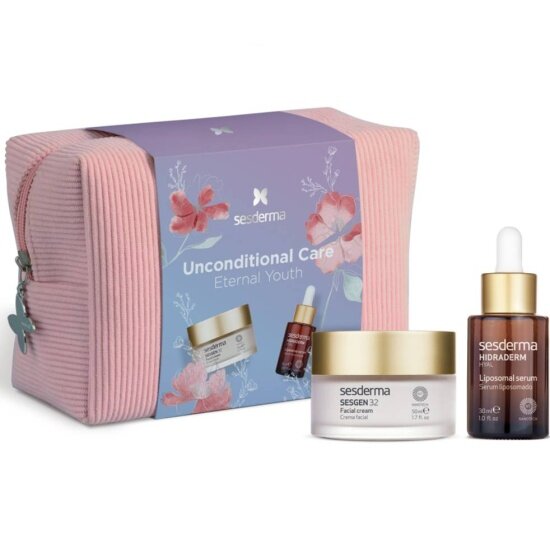 Набор для лица Sesderma Sesgen 32 Unconditional Care: сыворотка Hidraderm Hyal 30 мл + крем Sesgen 32 50 мл