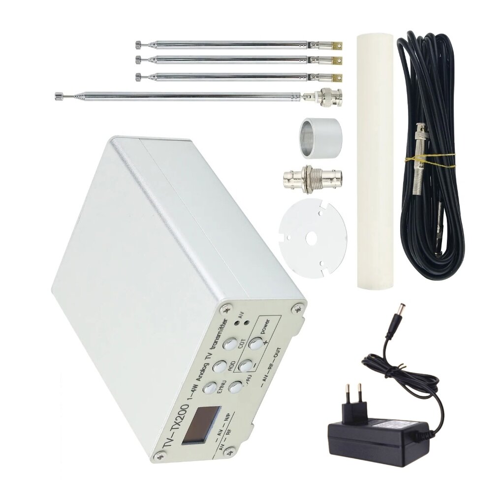 Продвинутый аналоговый видеопередатчик с регулировкой 4.5 МГц-6.5 МГц и улучшенной проекцией сигнала