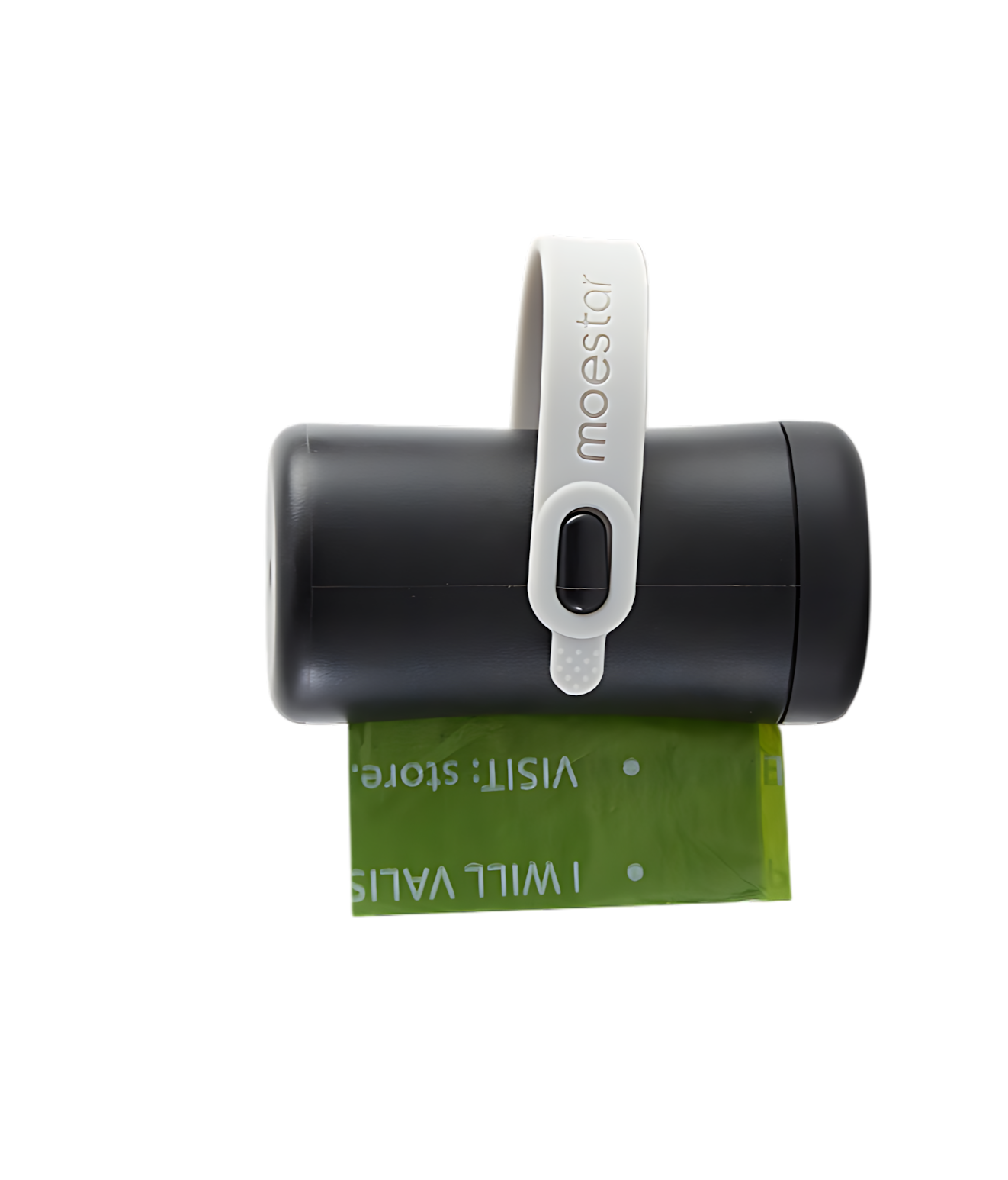 Холдер для пакетов с ручкой Moestar Dog Poop Bag Holder, черный