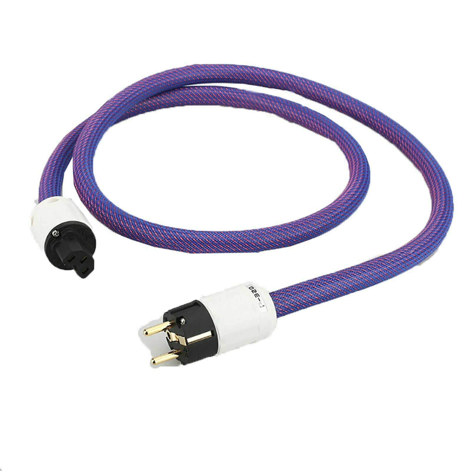 Аудиокабель для Hi-Fi/Ac Audiophile с вилкой EU для лампового усилителя, CD Hi-Fi, 1 м