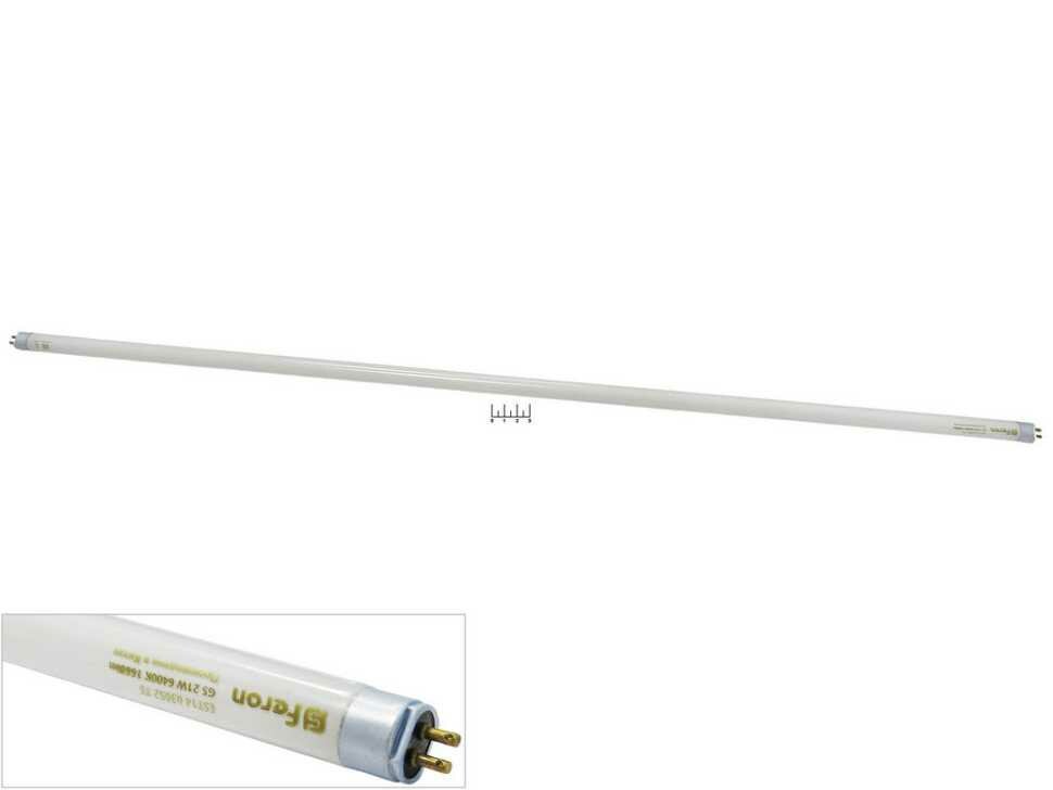 Лампа люминесцентная T5 21W/54 6400K белый холодный (863мм) Feron (03052)