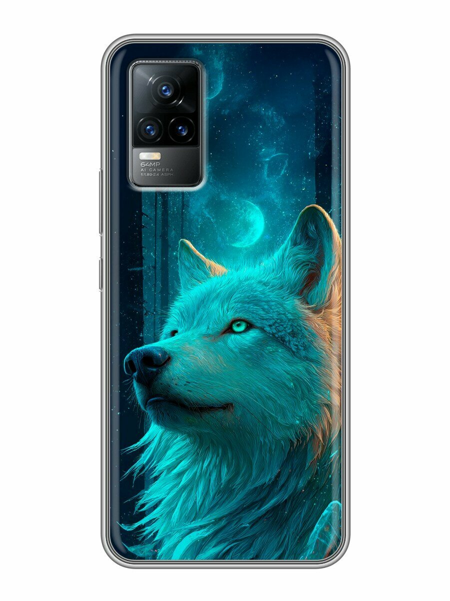 Чехол для Vivo V21e волк (Виво В21е)