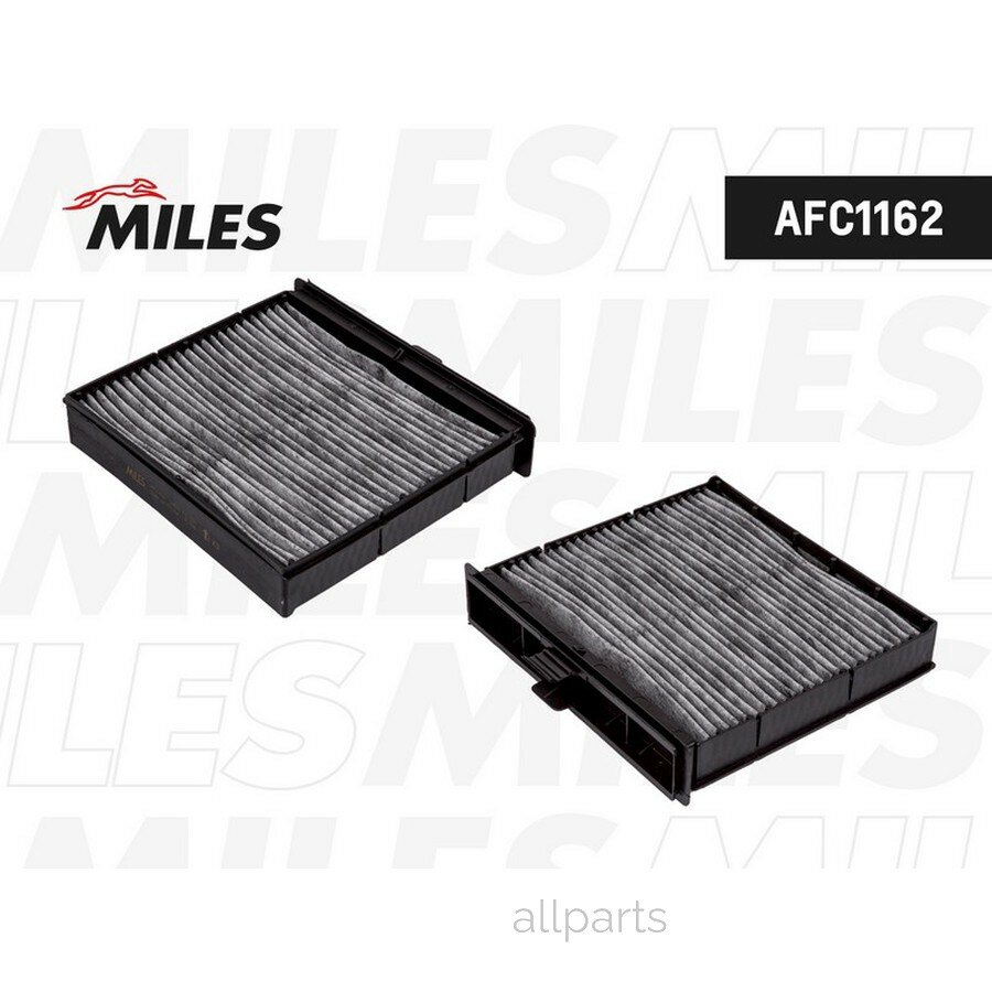 MILES AFC1162 Фильтр салона RENAULT SCENIC II угольный