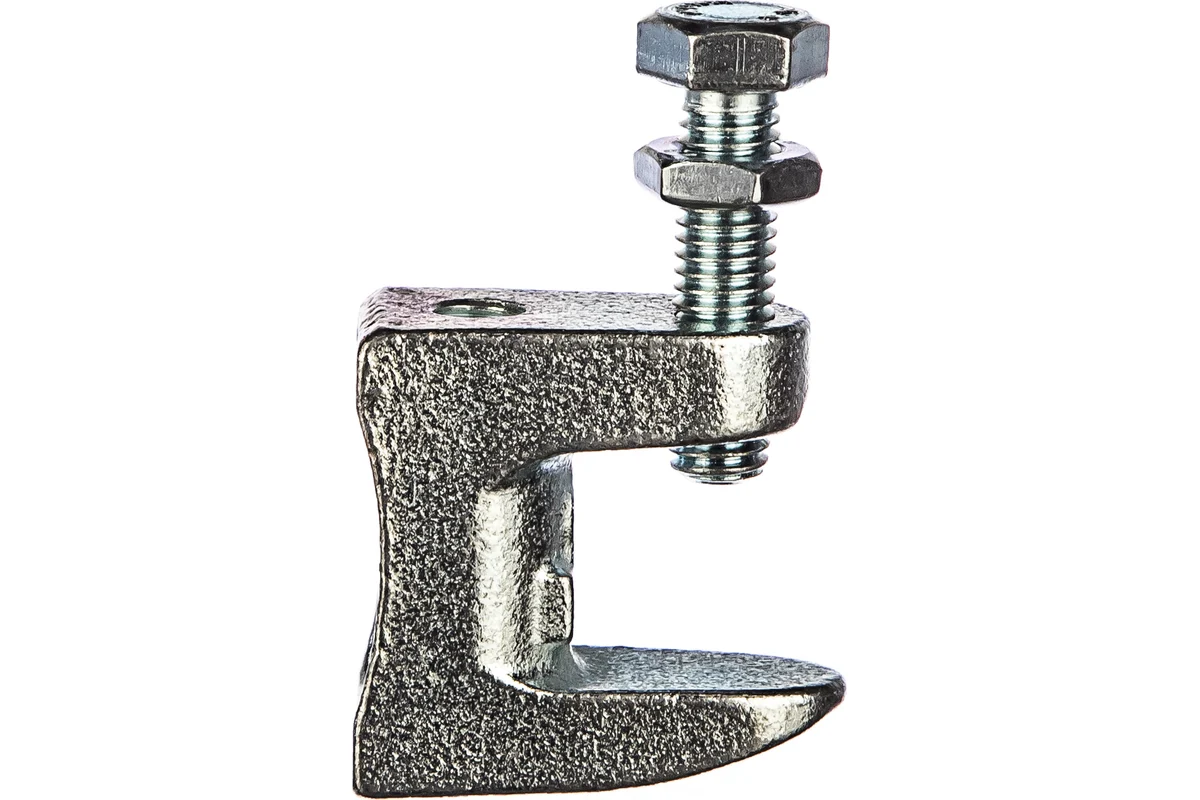 Струбцина DKC CM300800, G-образная, винтовой механизм сжатия, усилие зажима 120кг