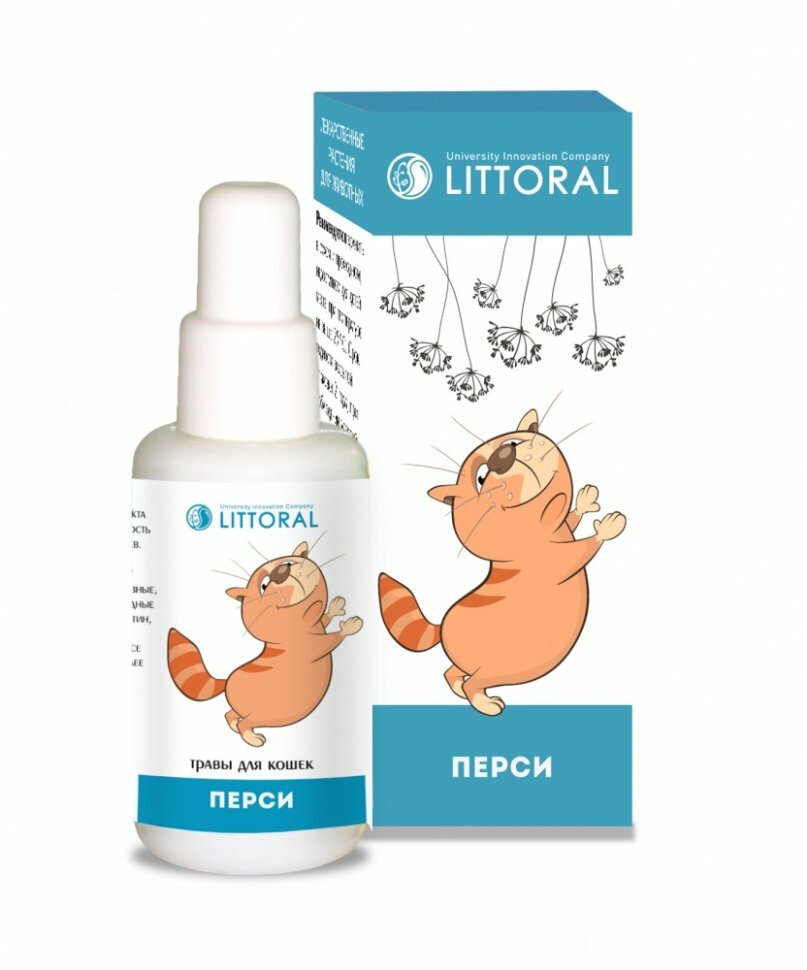 Вака Настойка лечебных трав "Перси. Формула красоты" для кошек, 50 мл