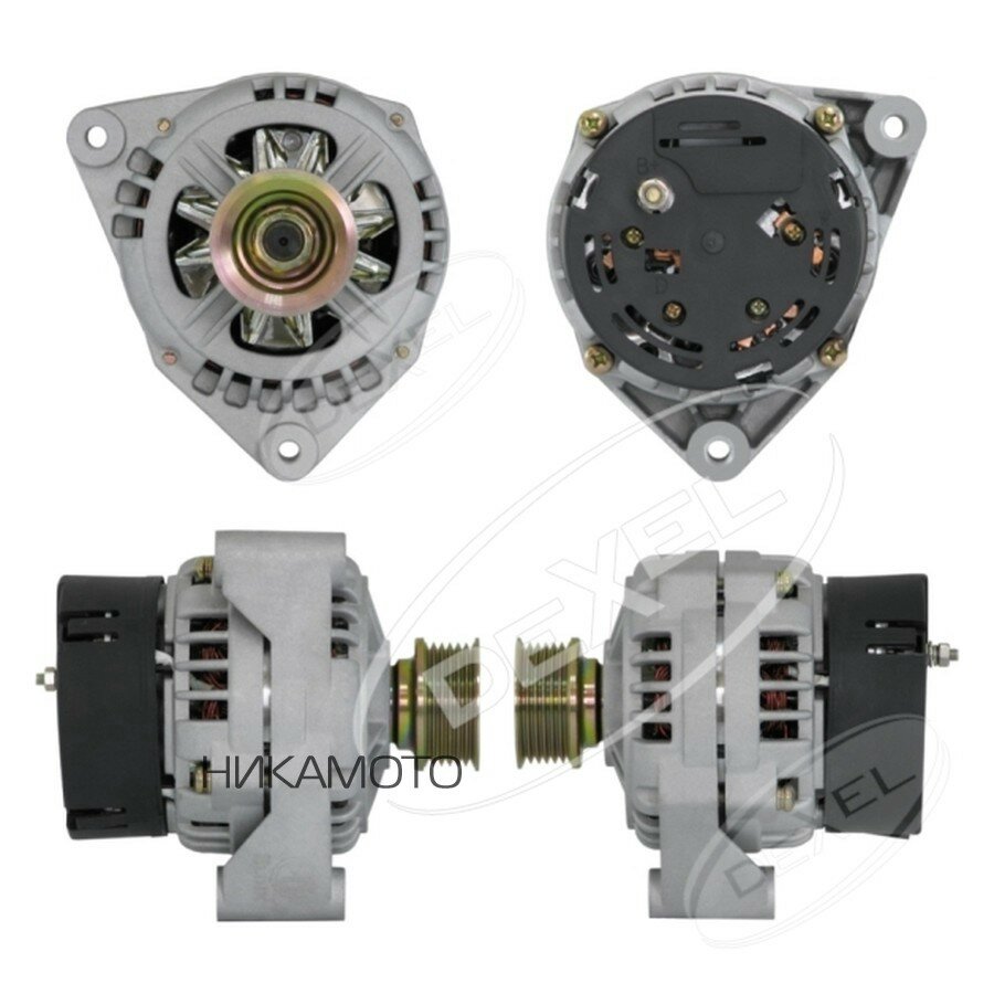 ELDIX ELD-A-406-115A Генератор ELDIX ГАЗ 406 двигатель 115А