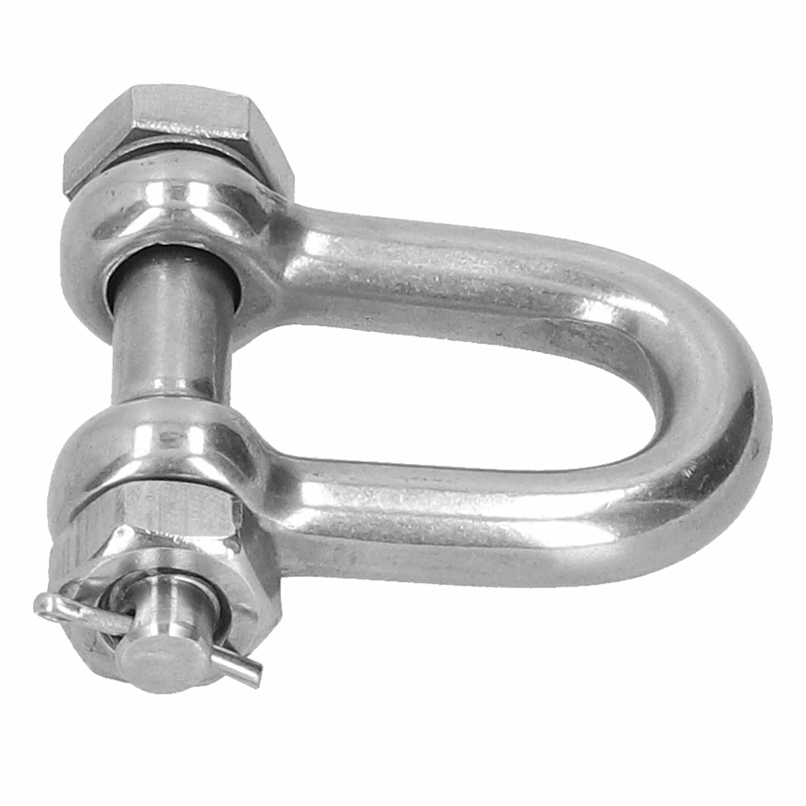 2 шт. D-кольцевая анкерная скоба, винт из нержавеющей стали 304 со страховочным оборудованием M10