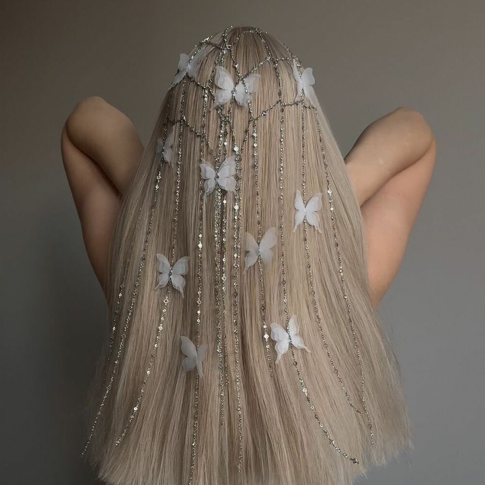 Лула для волос, Стразами