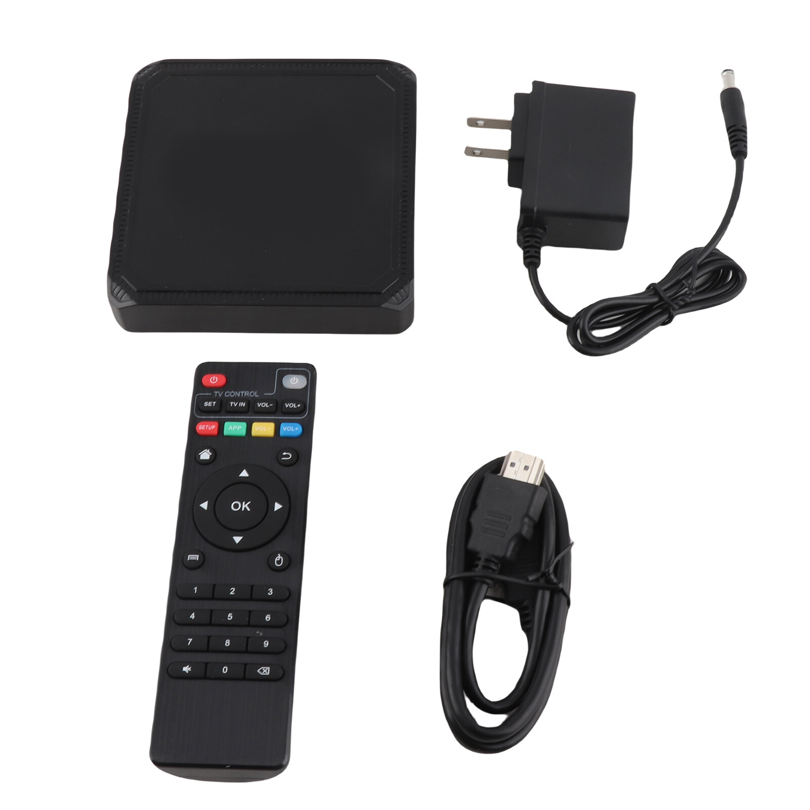 ТВ-приставка Q96+ на Android 9.0, домашний смарт-плеер, процессор Hi3798M, четырехъядерный, 64-битный, поддержка H.265 UHD 4K, двухдиапазонный Wi-Fi 2.4G/5G, 1 ГБ + 8 ГБ памяти.