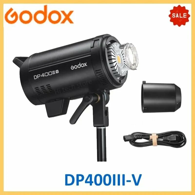 Вспышка студийная Godox DP400IIIV Студийная стробоскопическая вспышка 2.4G Wireless X System для фотосъемки