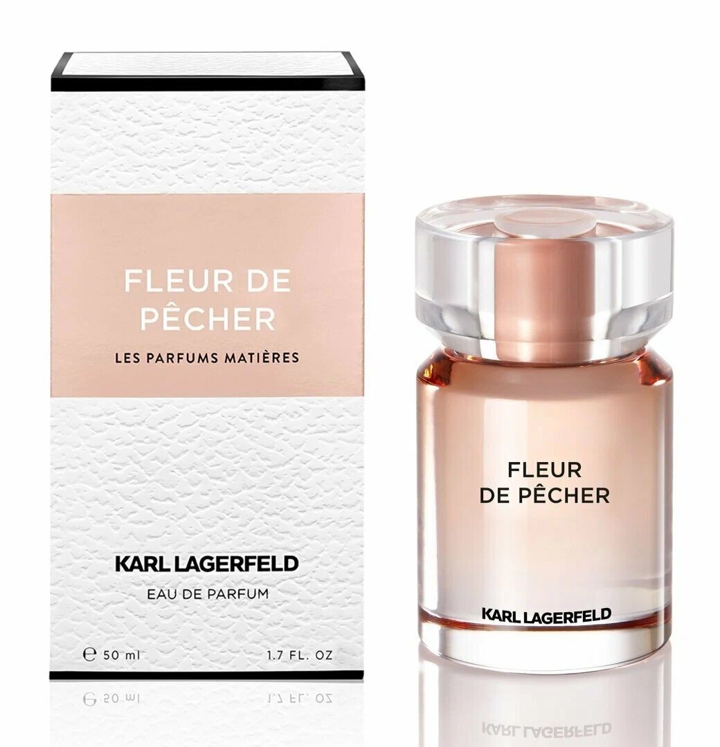 Вода парфюмерная Karl Lagerfeld "Fleur De Pecher", для женщин, 50 мл