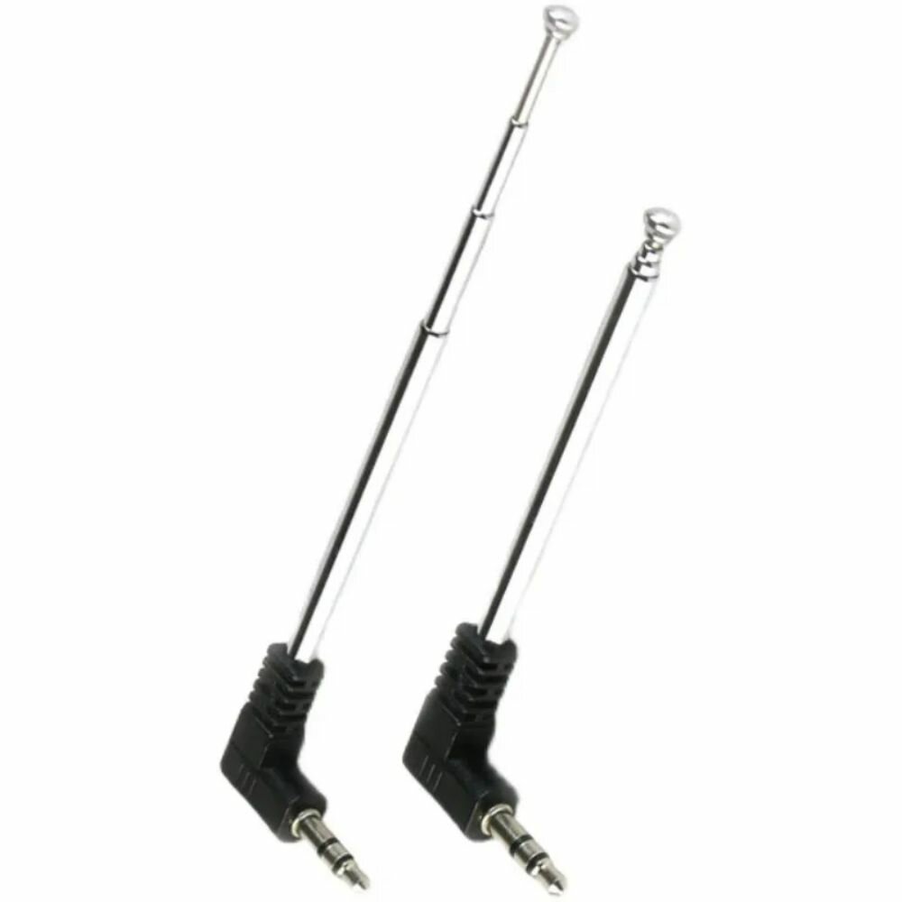 Телескопическая антенна FM для мобильного телефона с разъемом для наушников 3,5 мм для автомобильного радио FM