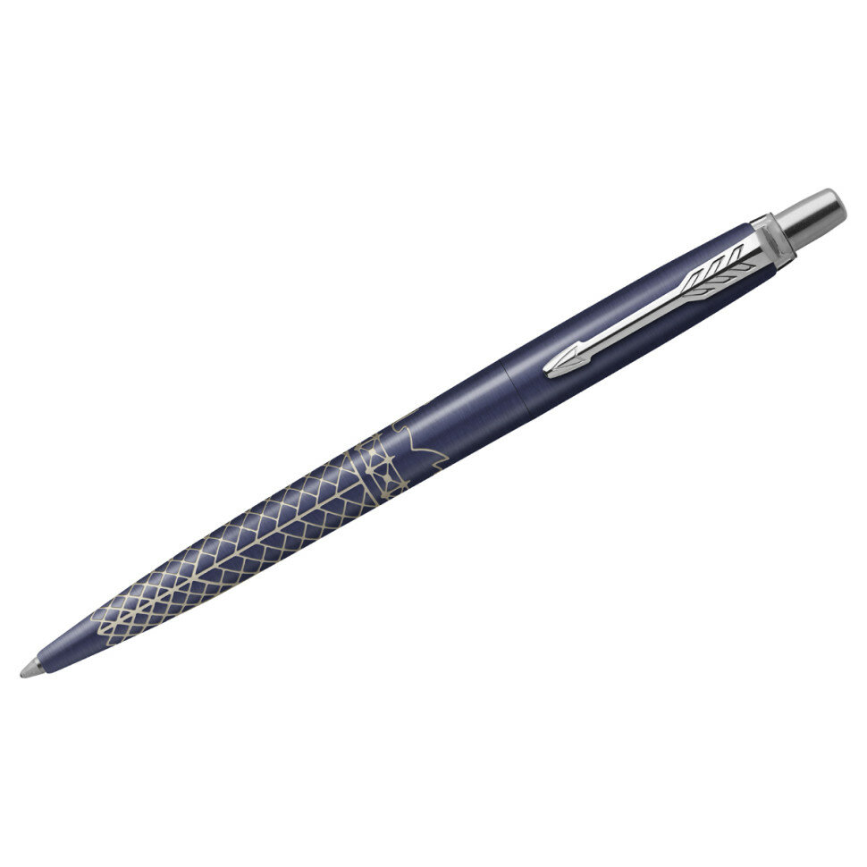 Ручка шариковая Parker "Jotter Sydney Blue CT" синяя, 1,0мм, кнопочн, подарочная упаковка, 371792