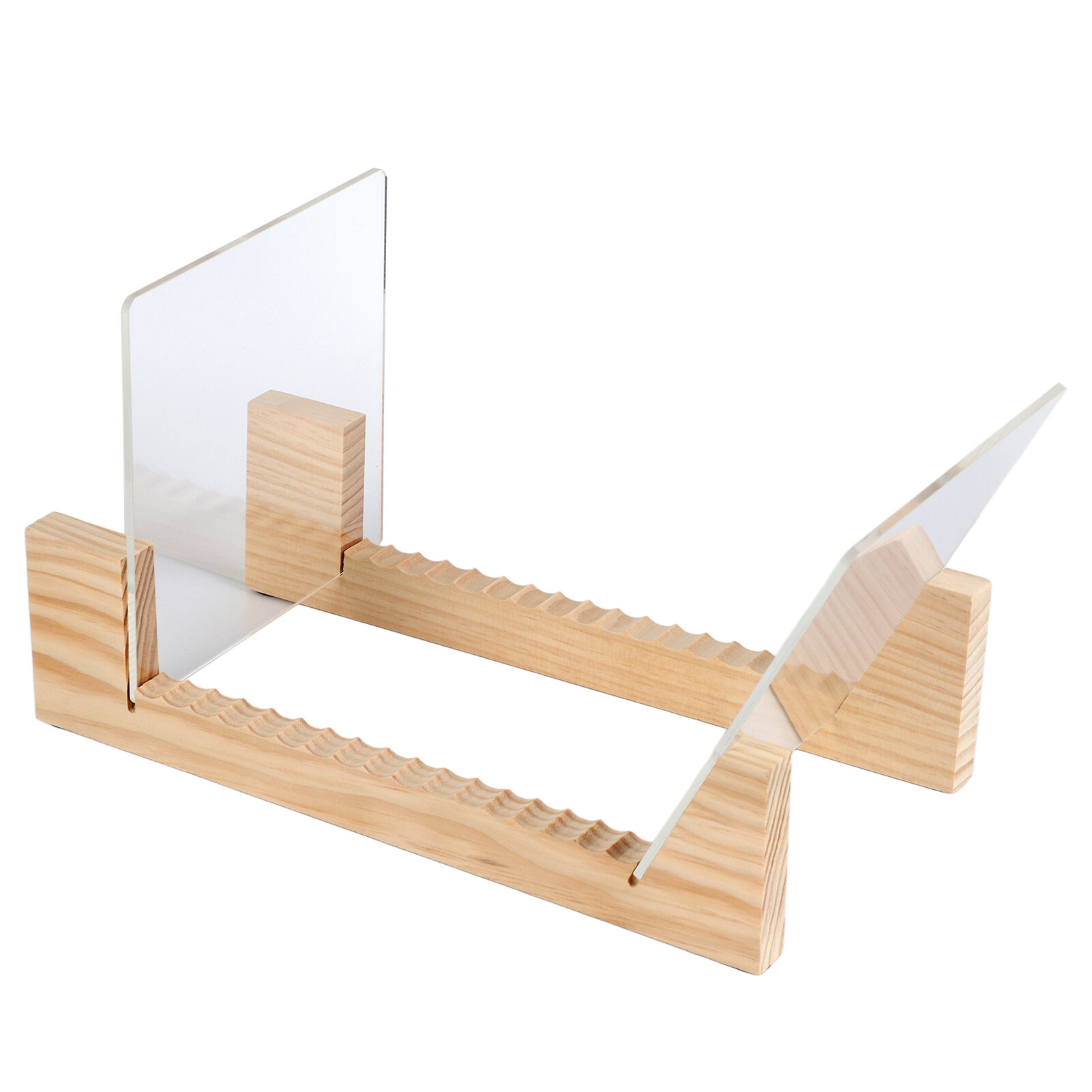 Подставка для хранения виниловых пластинок, деревянная полка для компакт-дисков, современная, штабелируемая, для демонстрации пластинок 7-12 дюймов.