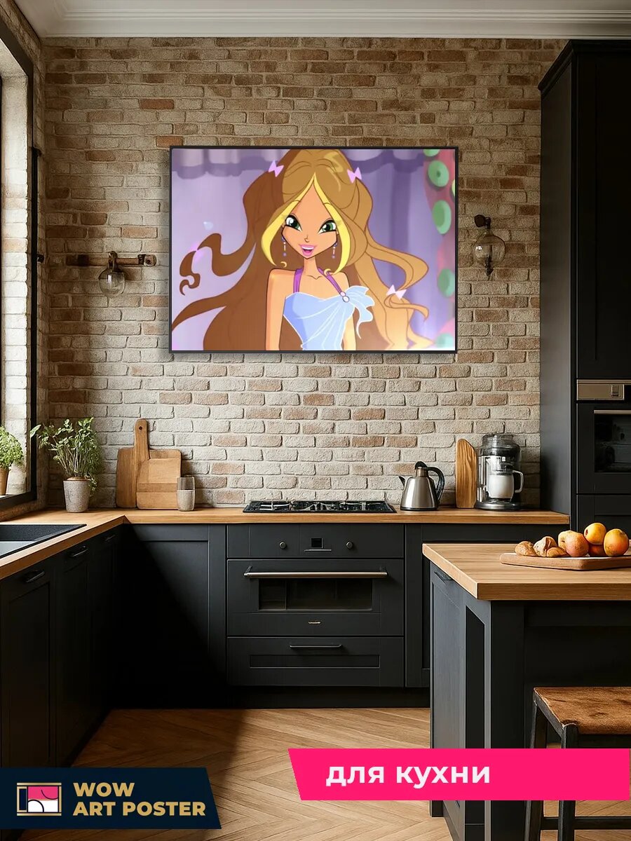 Постер Винкс Winx на стену 55 A2, матовая фотобумага премиум качества — фото 1