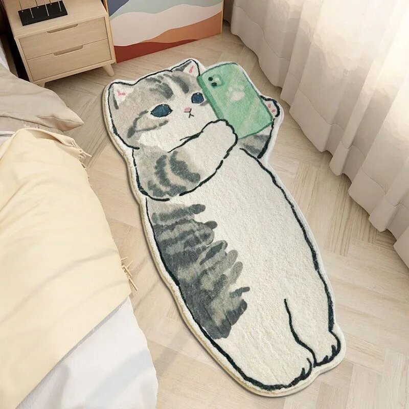 Ковёр на пол 60x160см, кот, Cartoon Cat (11)