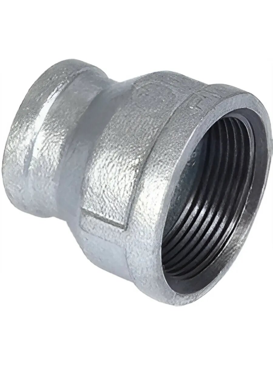 Муфта чугунная редукционная с внутренней резьбой 3/4"х1/2" оцинкованная AV ENGINEERING (AVEС460003412)