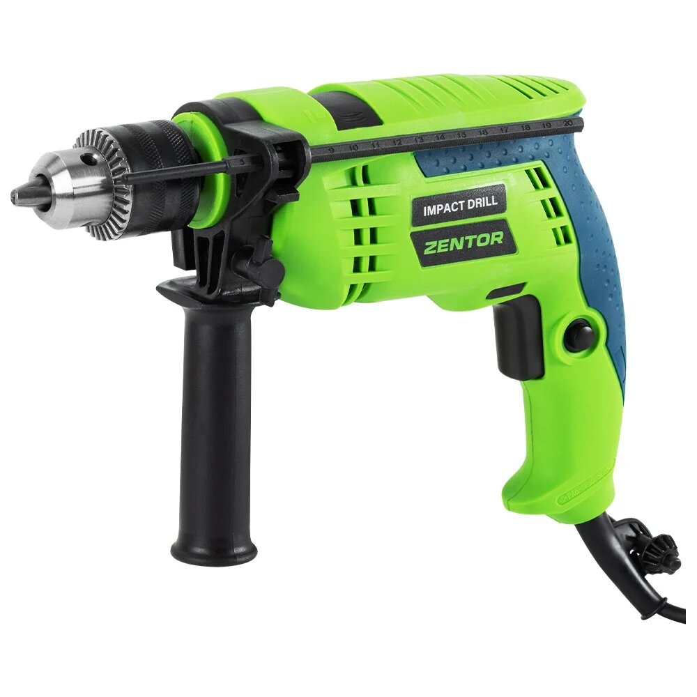 Zentor Дрель ударная электрическая, 680 Вт ZT180