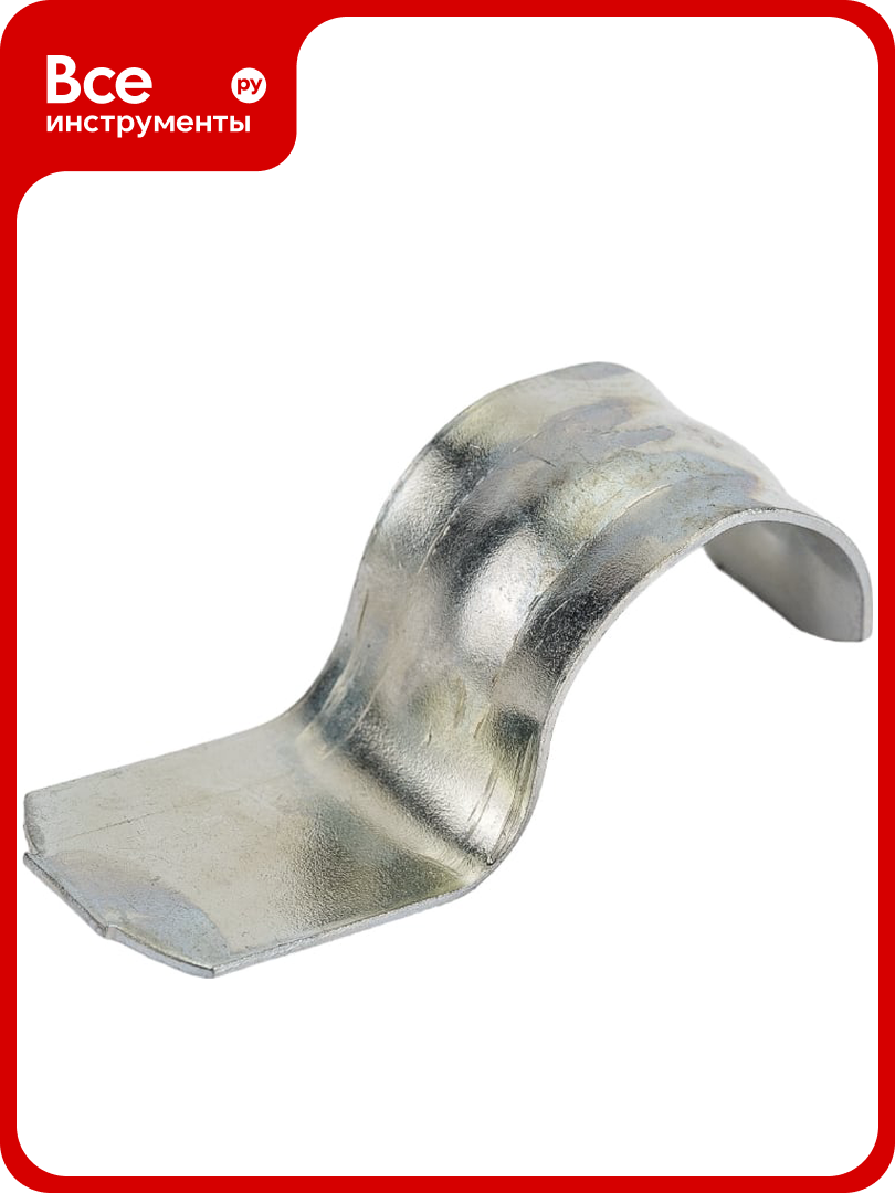 Скоба FORTISFLEX СМО без отверстия 19-20 85585, металл, с помощью монтажного пистолета