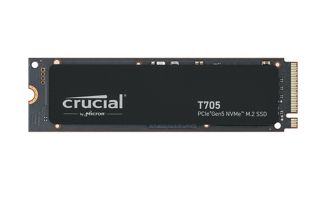 Твердотельный накопитель SSD Crucial T705 1Tb PCIe Gen5 NVMe M.2 SSD CT1000T705SSD3