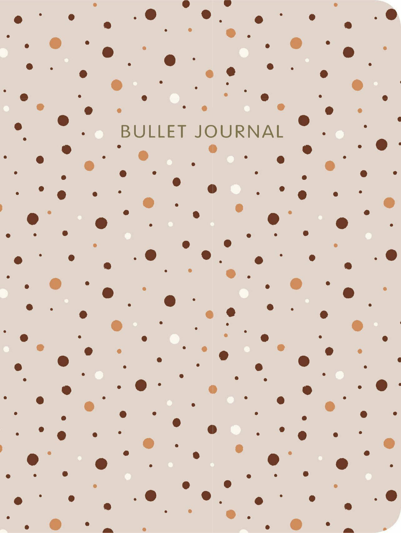 Блокнот в точку Bullet Journal (горошек) (160 стр)
