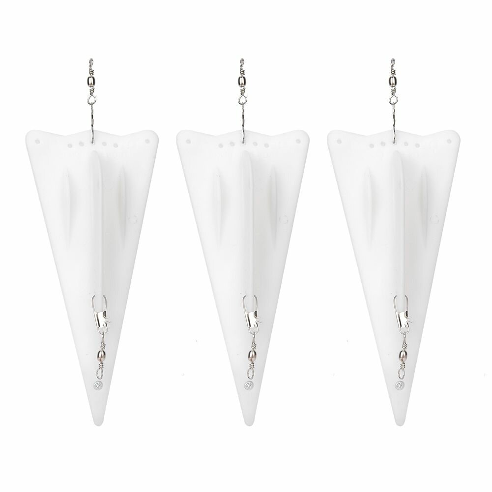 Искусственная приманка, рыболовный аксессуар, 3 шт, пластиковая доска для троллинга для пресноводной и соленой рыбалки