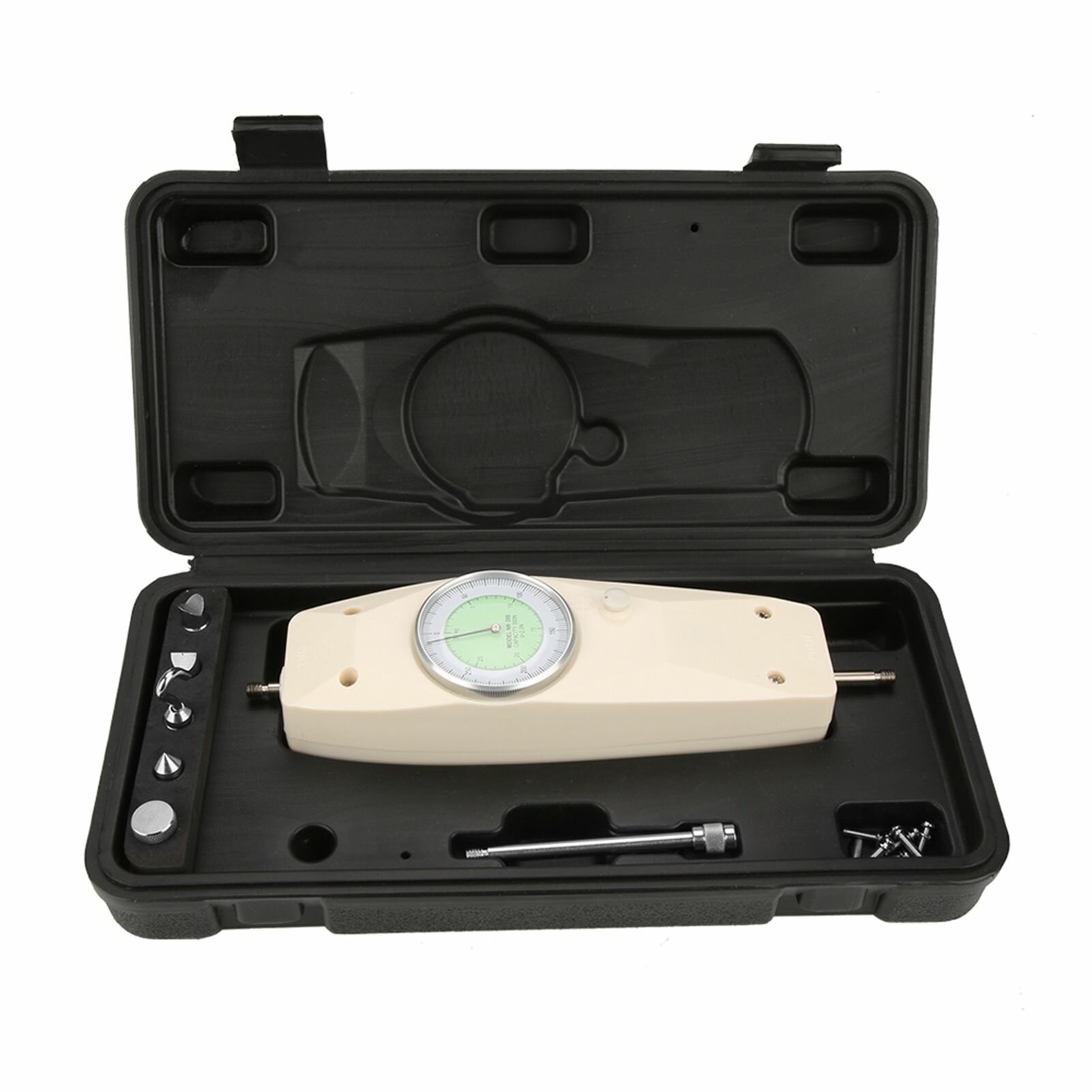 200N аналоговый динамометр, измеритель силы, тестер, двухтактный измеритель силы