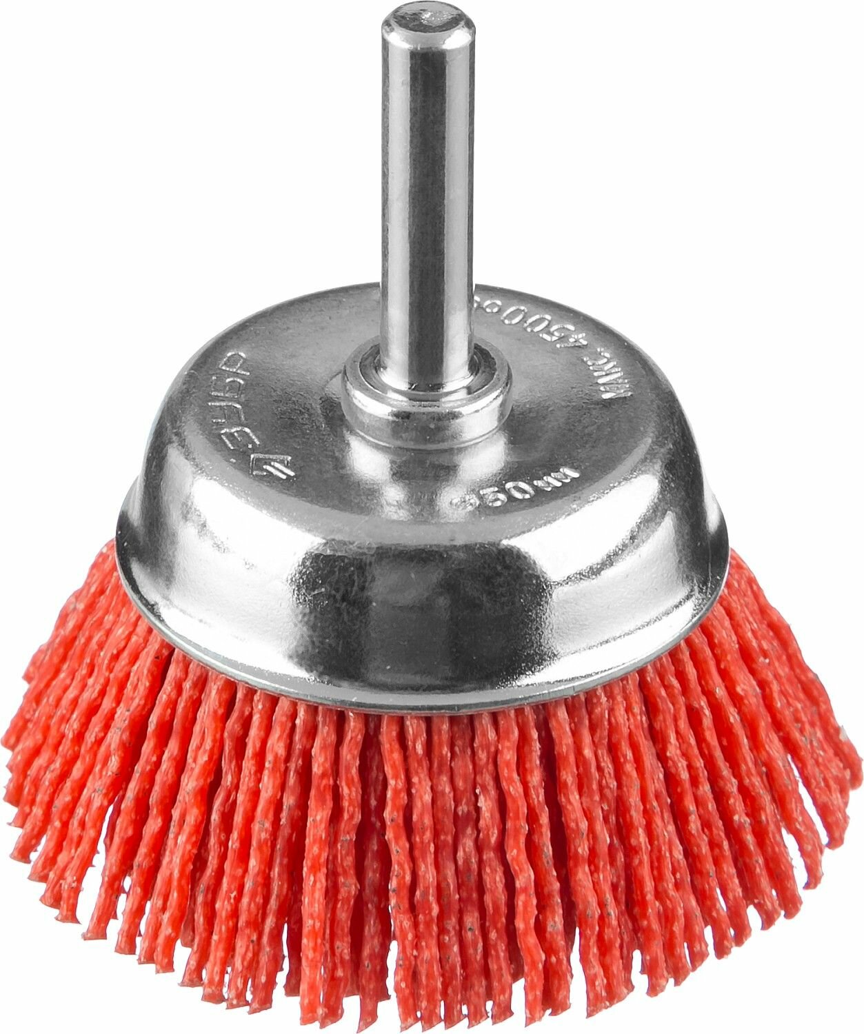 Щетка чашечная ЗУБР Профессионал, для дрели, нейлоновая проволока, 50 мм