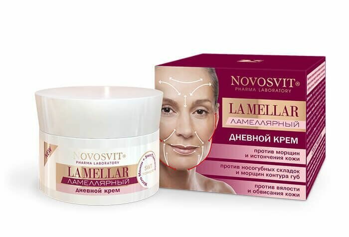 Крем для лица NOVOSVIT дневной ламеллярный, La Mellar