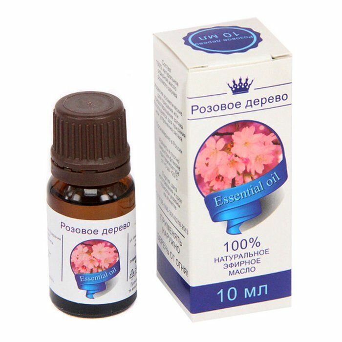 Эфирное масло Сибирь Намедойл "Розовое дерево", 100% натуральное, 10 мл