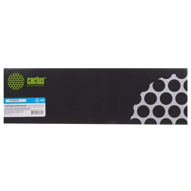 Картридж Cactus CS-TK8118C Cyan для Kyocera Mita Ecosys M8124cidn/M8130cidn