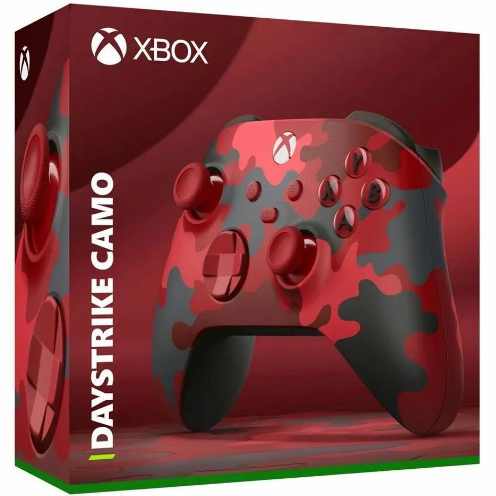 Геймпад Xbox Series/ One Wireless Controller (Daystrike Camo / Красный Камуфляж)