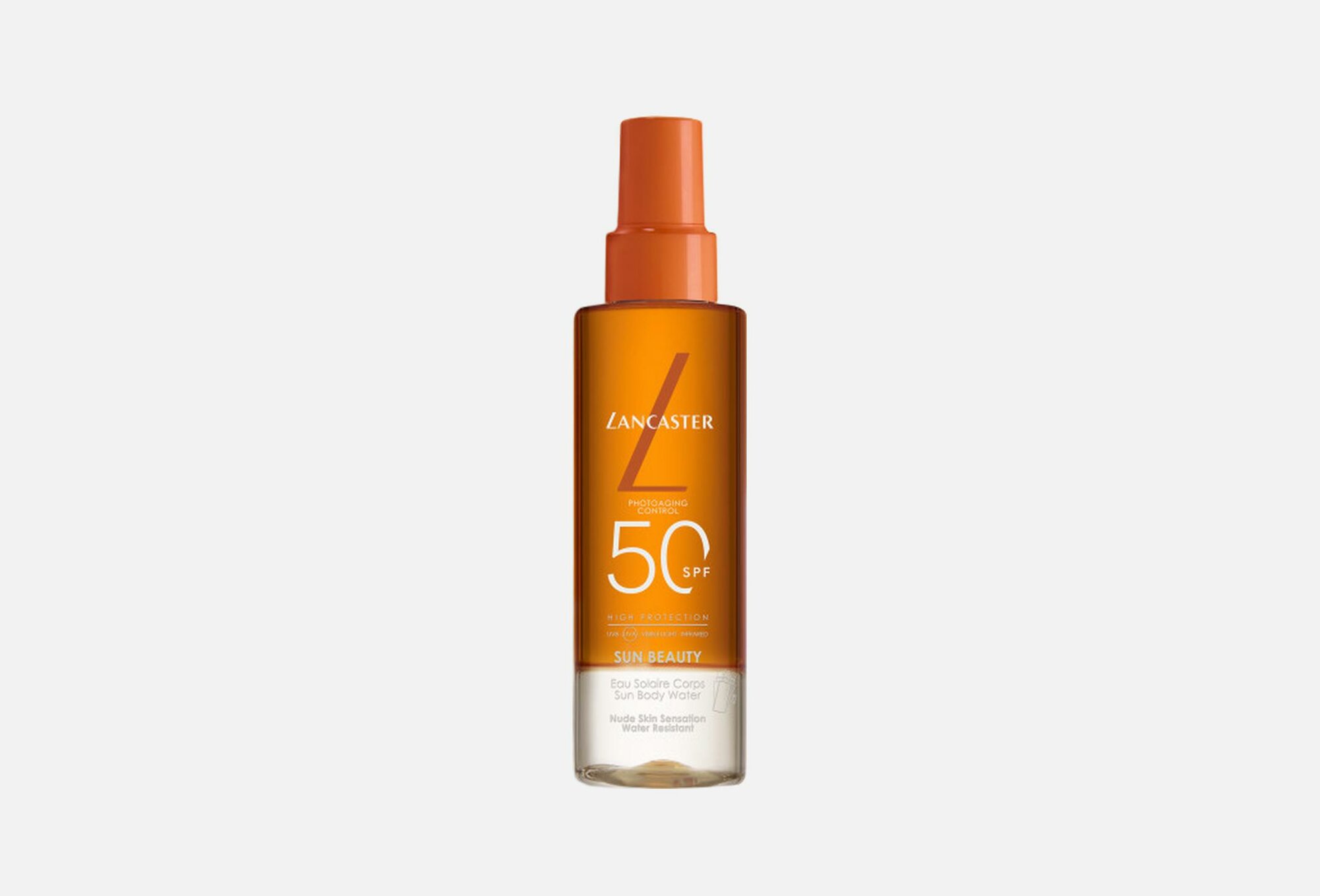 Солнцезащитная вода для тела SPF 50 LANCASTER Sun beauty 150 мл