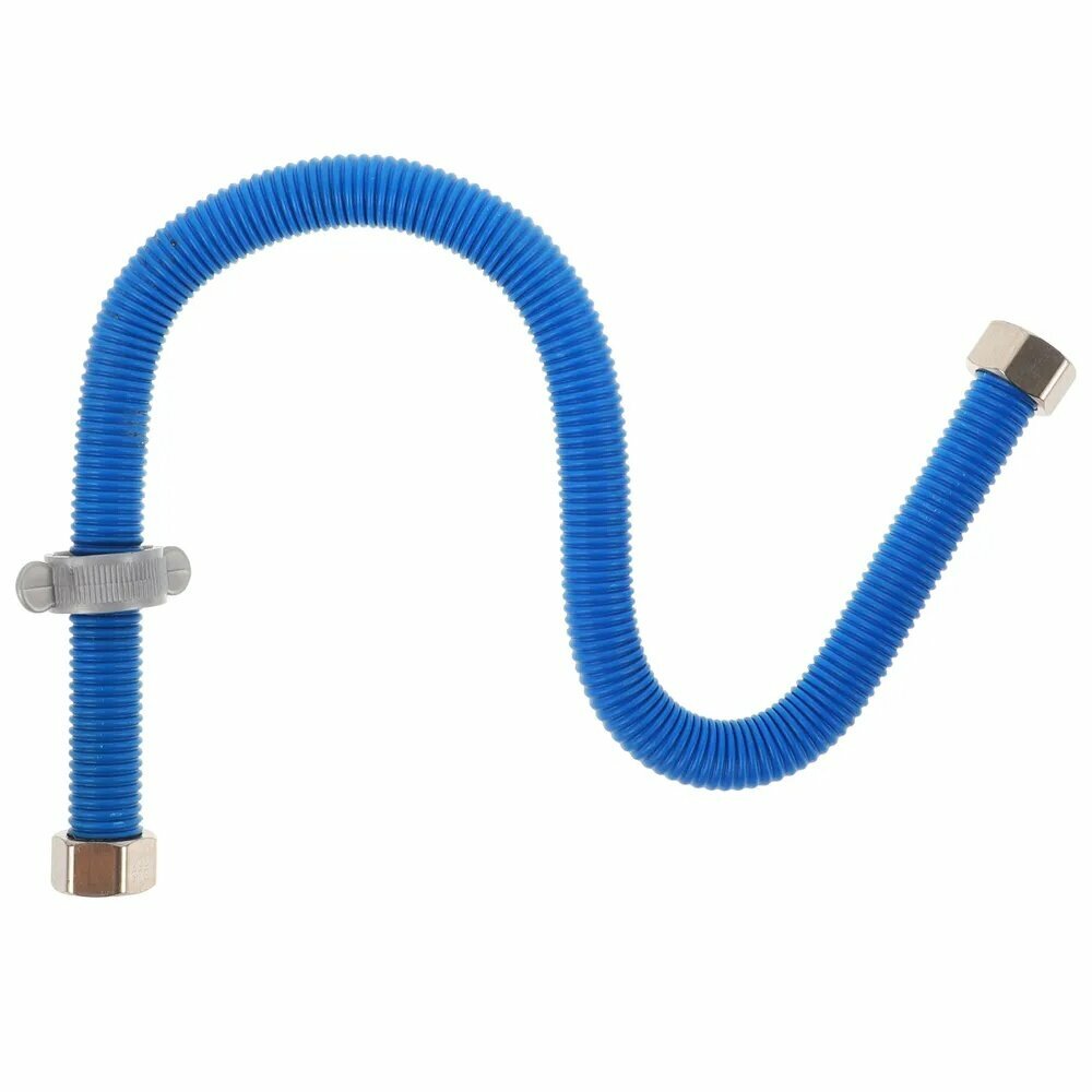 2025Гибкий Шланг Для Водонагревателя Из Нержавеющей Стали, Синий, 50.00X2.00X2.00См, Прочный И Долговечный, 1Шт