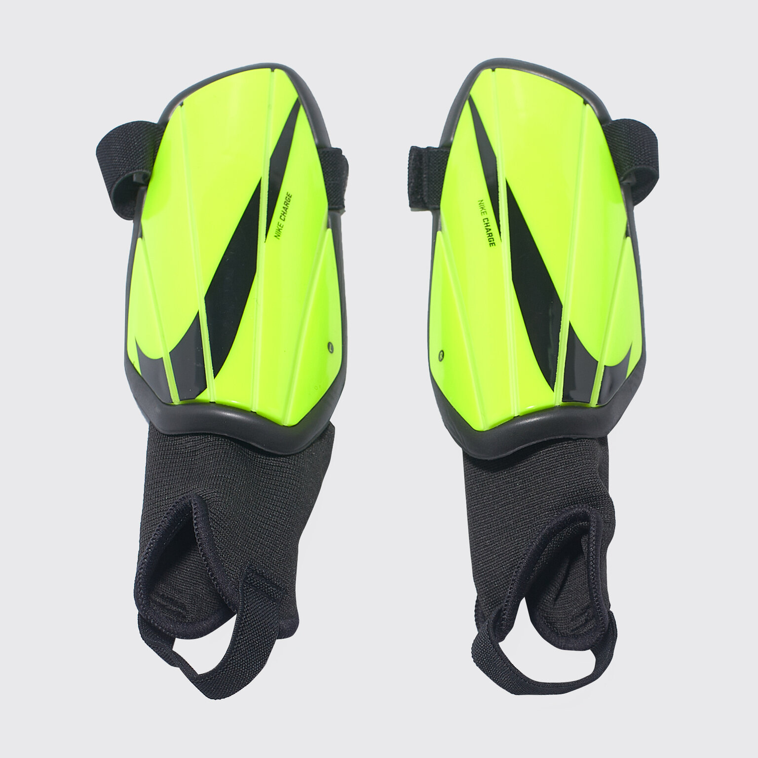 Щитки детские NIKE CHARGE JR SP2165-702, салатовый, размер L (140-150)