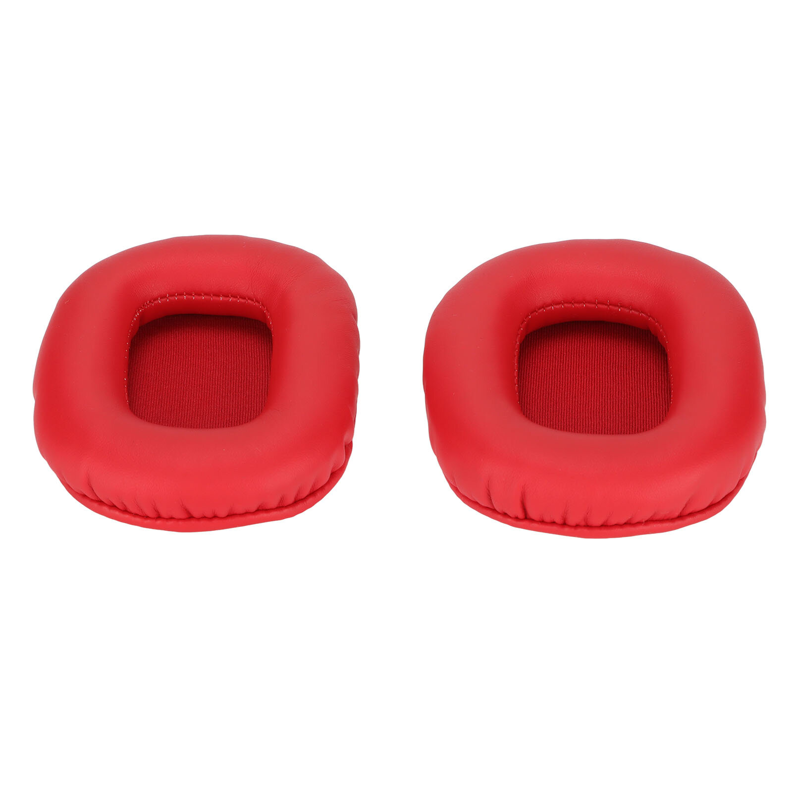Мягкие сменные амбушюры из протеиновой кожи для наушников Edifier W800BT W8088BT K800 K830, красные.