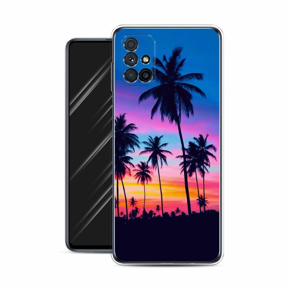 Чехол на Samsung Galaxy M31s / Самсунг Галакси M31s с принтом "Закат 5" — фото 1