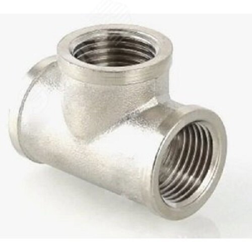 Тройник ВВВ 3/4'х3/4'х3/4' никелированный Aquadeel BFN-011-204