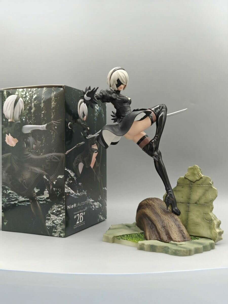 Фигурка Ниер: Автомата Еруха / YoRHa No. 2 Type B NieR: Automata 2B (25см)
